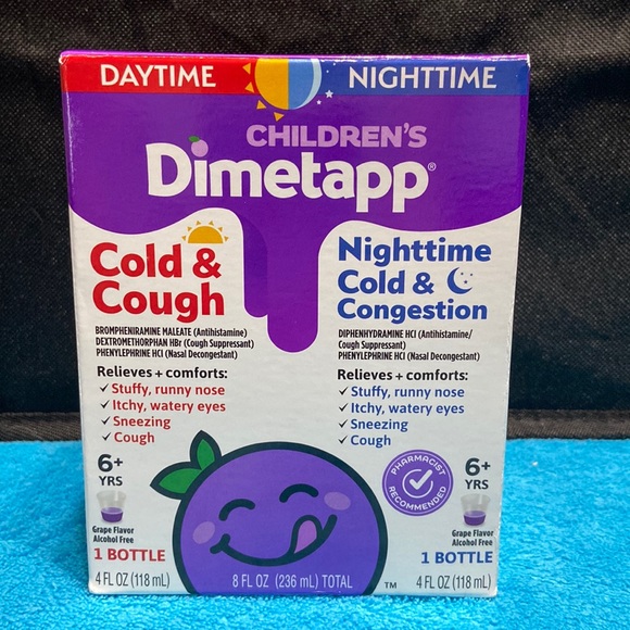 Other | Childrens Dimetapp Cough Cold Nighttime Cold Congestion | Poshmark